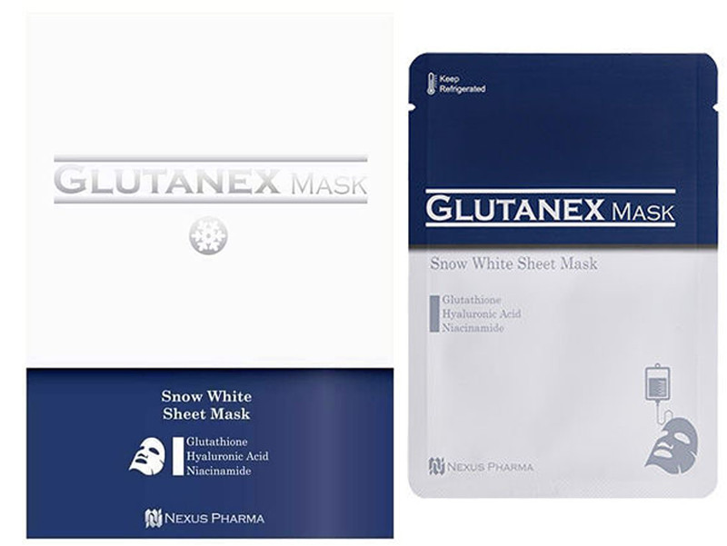 Glutanex Snow White Sheet Mask (15 sheets) | Shopee Malaysia