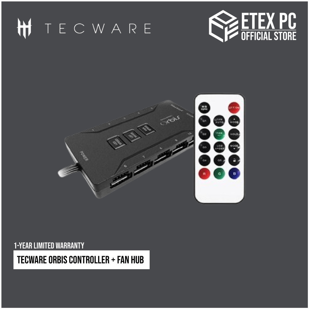 Tecware Orbis Controller + Fan Hub # TWAC-ORBCONT | Shopee Malaysia