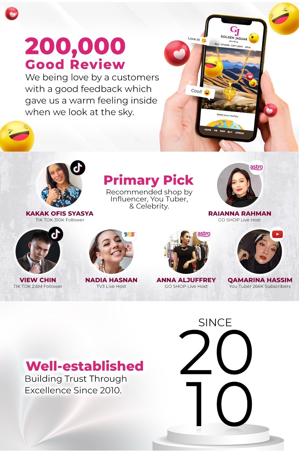 GJ Jewellery Emas Bangkok Emas Korea 24k Gold Plated | Love Nipis /Gila ...