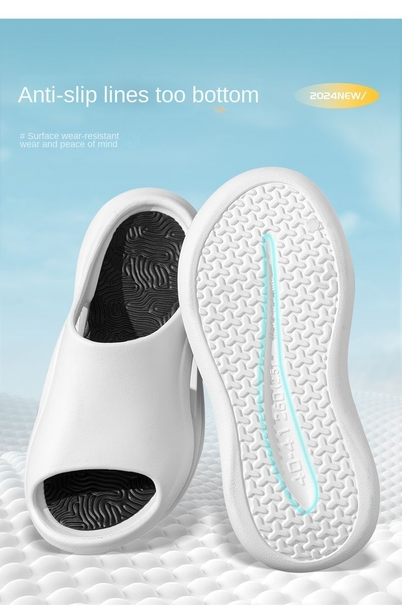 【MH】Men Sports Slippers Trendy Basketball Sandals Thickened Insole EVA ...