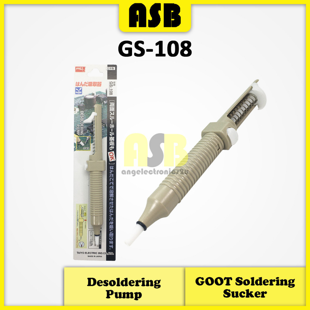 (1pc) Goot GS-100 Soldering Sucker ( GS-100 / GS-108 ) | Shopee Malaysia