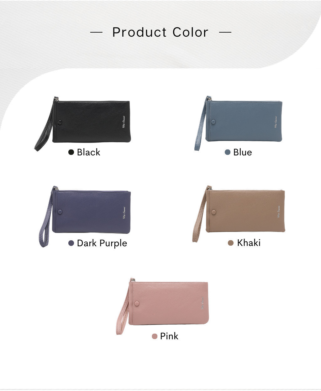 [CLEARANCE]-Wild Channel Ladies Long Purse - Multi Colour NP 048 | Shopee Malaysia