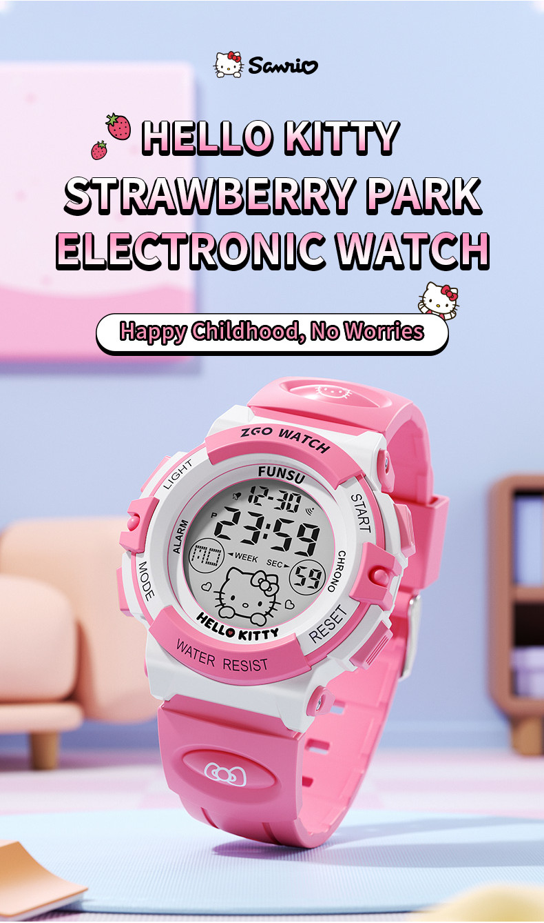 RM15 OFF ZGO x Sanrio HelloKitty Waterproof Electronic Hello Kitty ...