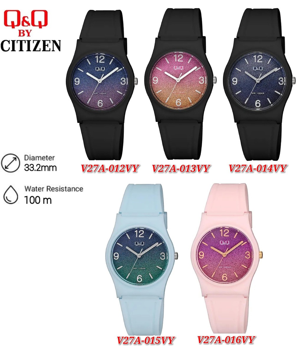 Q&Q Watch By Citizen Fashion Analog Women V27A . | Shopee Malaysia