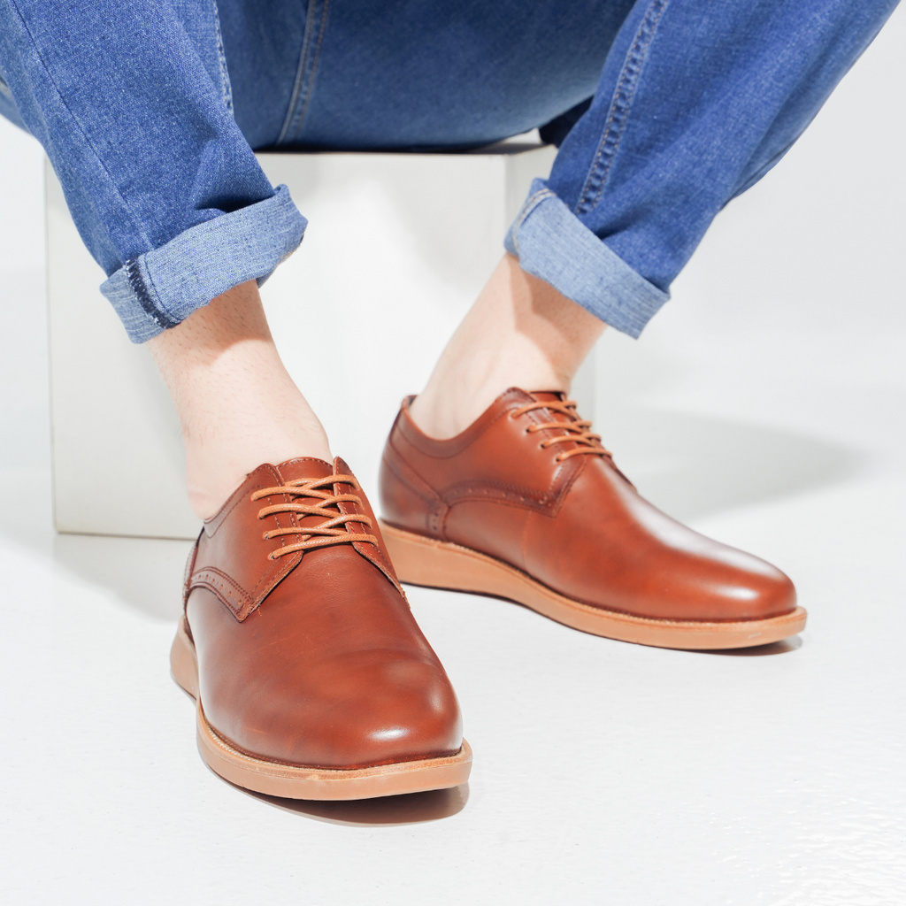 Santa Barbara Polo Men Lace Up Casual Men Shoes S0123066 Kasut Kulit ...