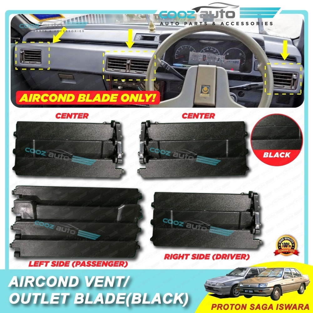 Proton Saga Iswara Air Cond Conditional Outlet Vent Louver Blade grey ...