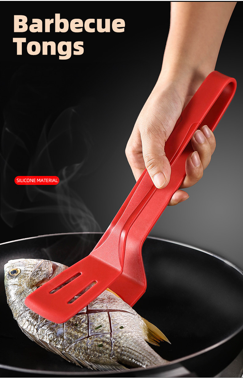 Ultimate Kitchen Companion! Versatile Silicone Kitchen Tongs, Salad ...