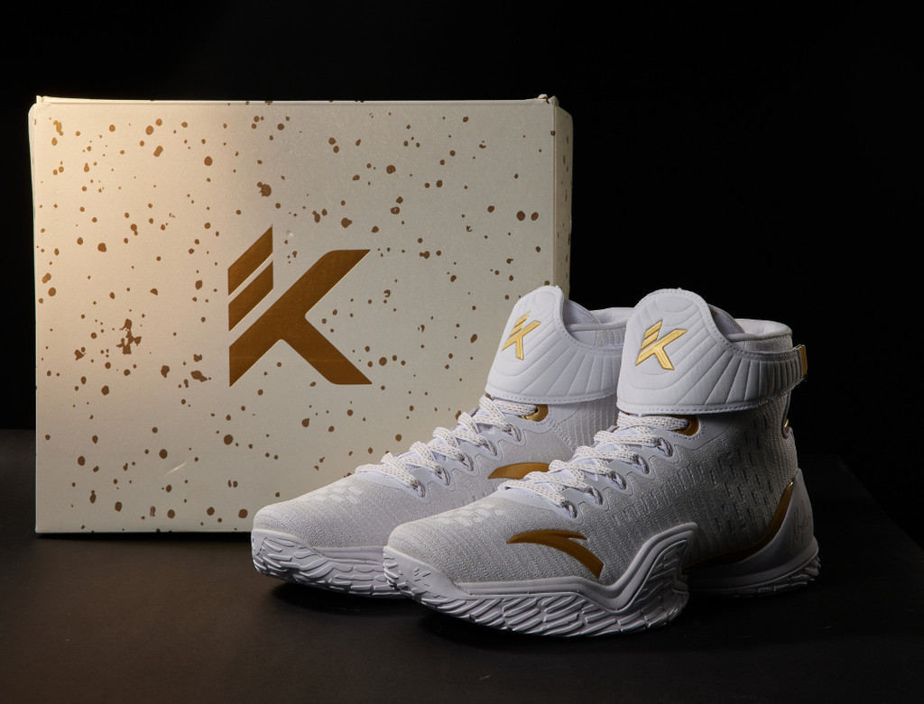 ANTA Men KLAY THOMPSON KT3 Legacy Basketball Shoes 812330506-1 White ...