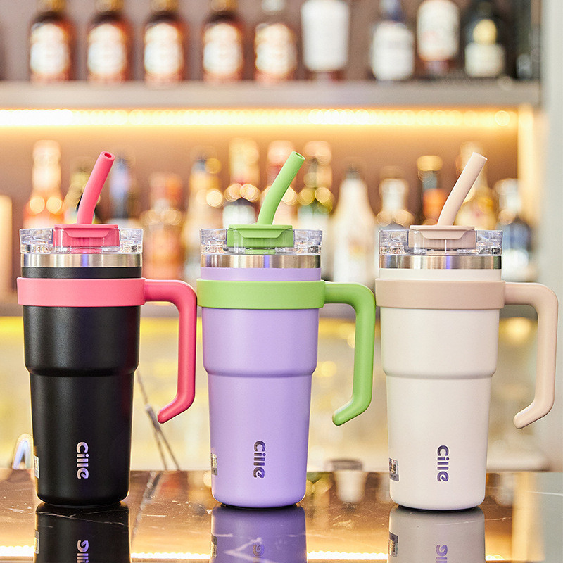 Dodge 750ml Handheld Car Seat Holder 316SS Stainless Steel Vacuum Flask ...