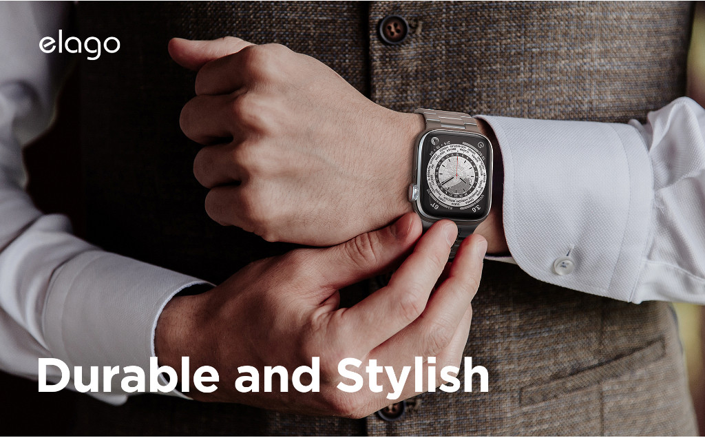 elago Metal Strap Compatible with Apple Watch Band | Shopee Malaysia