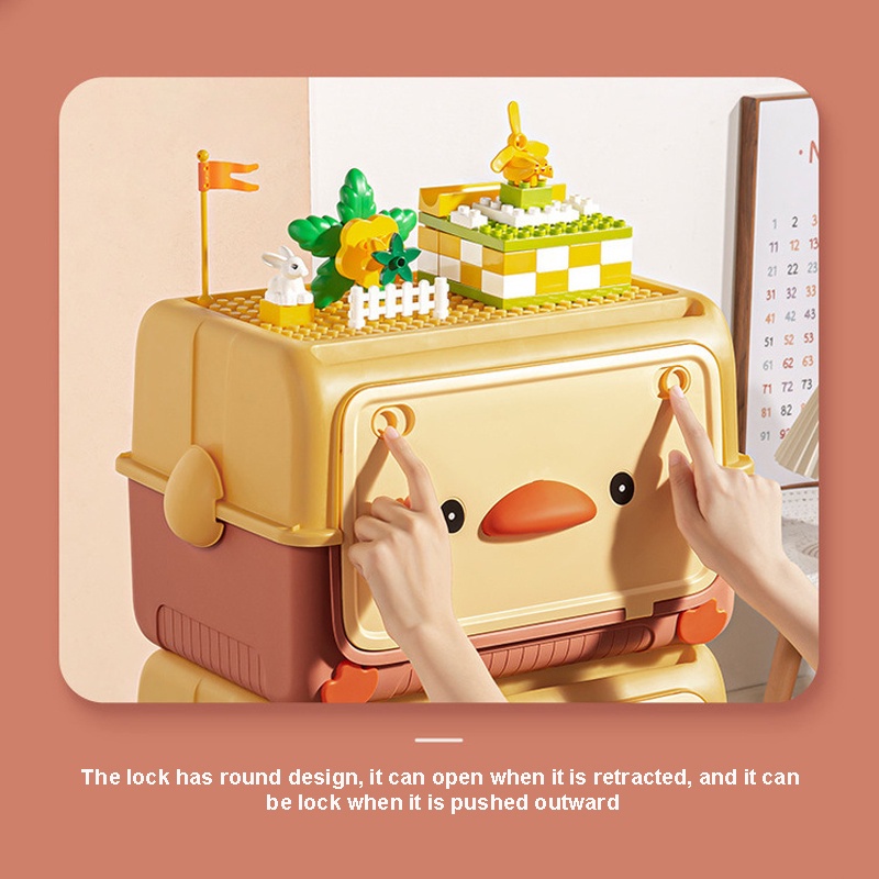SKPLUS Folding Drawer Type Storage Dustproof Toy Childrens Dormitory ...