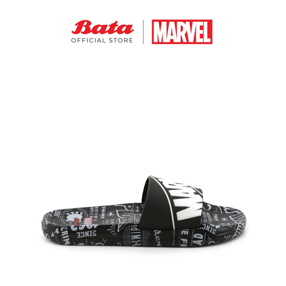 MARVEL Marvel Comics Kids Black/ White Sandals 4626107/4621107 | Shopee ...