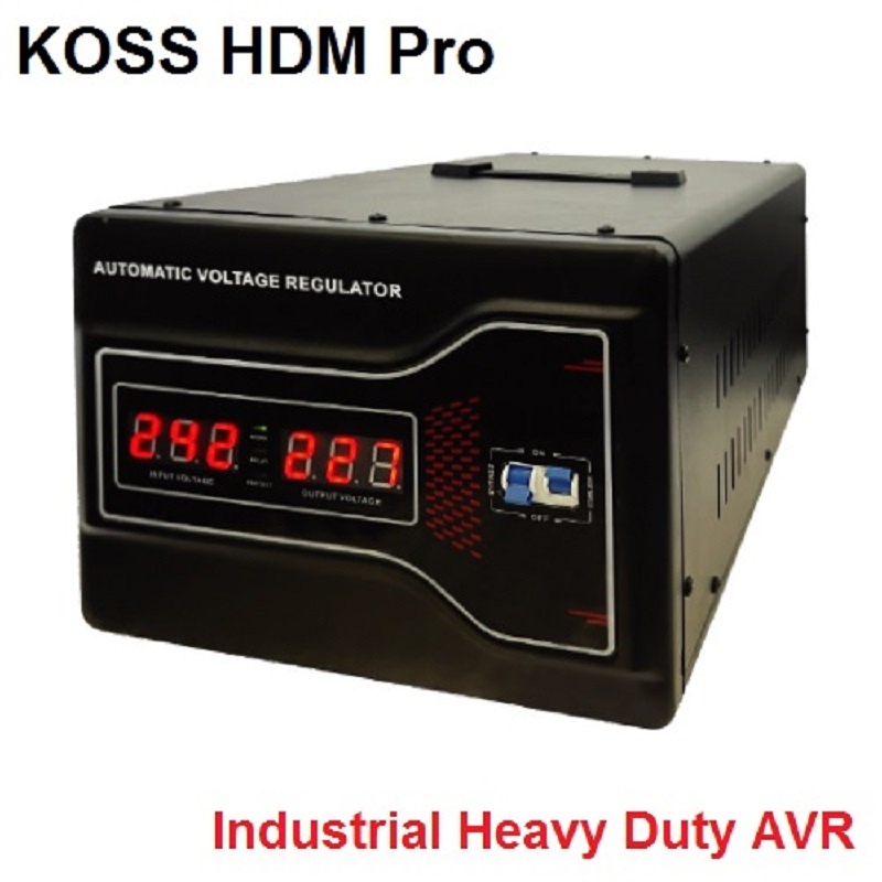 1KVA - 3KVA KOSS HDM Pro Heavy Duty Industrial Automatic Voltage ...