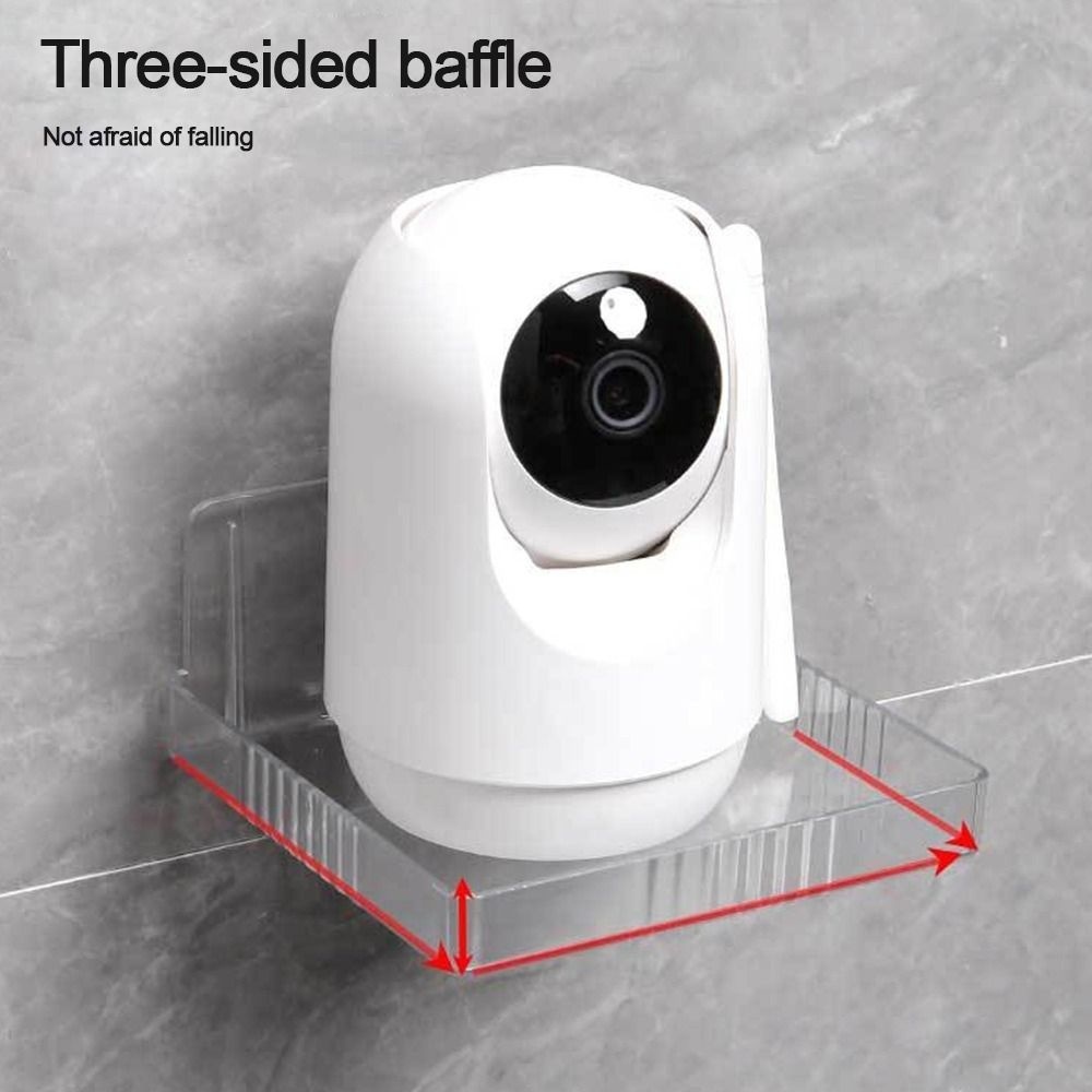 Punch Free CCTV Holder Camera Stand Camera Rack Storage Detachable Wall ...