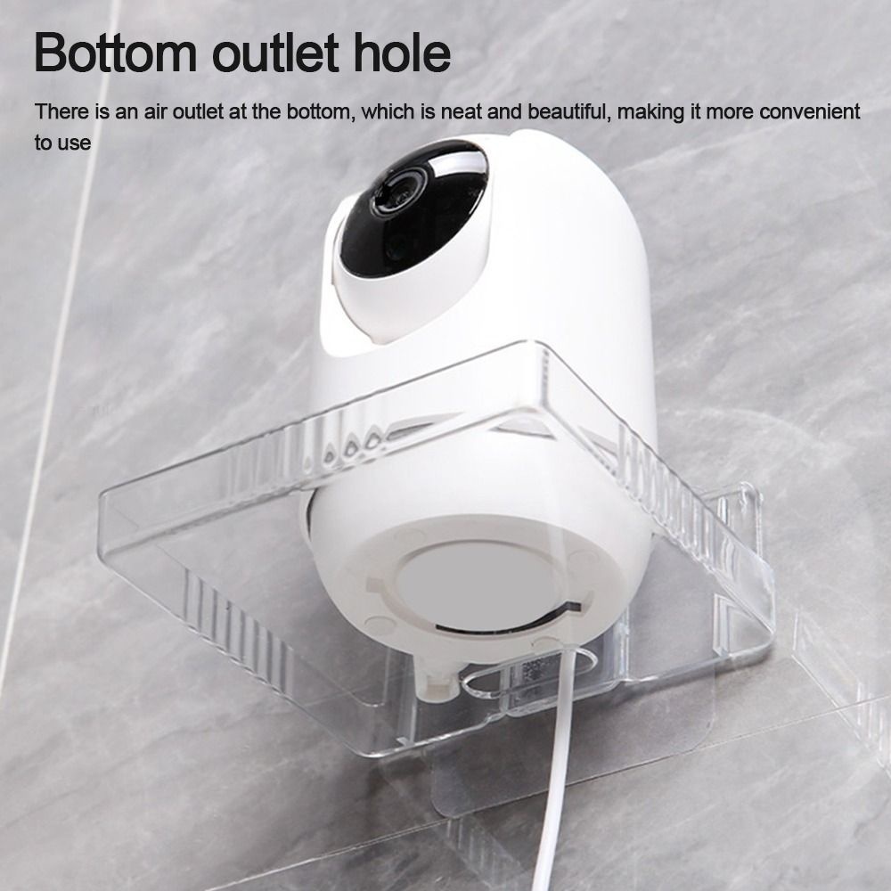 Punch Free CCTV Holder Camera Stand Camera Rack Storage Detachable Wall ...