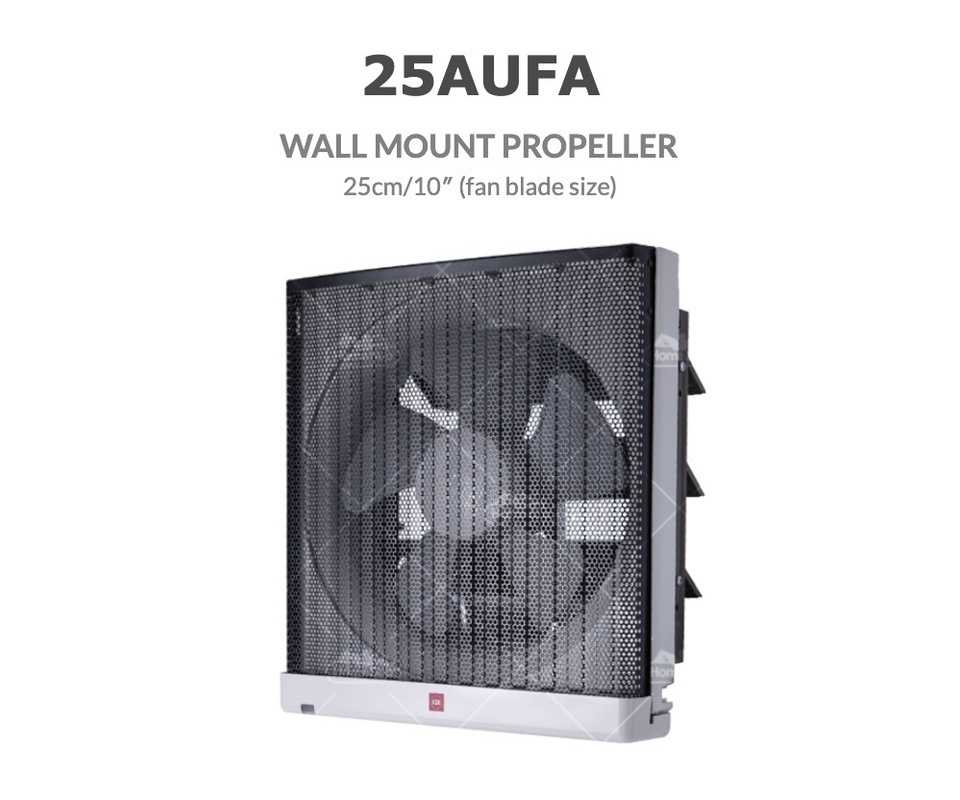 KDK Ventilating Exhaust Fan 25aufa - Wall Mounted, Oil Container (10 ...