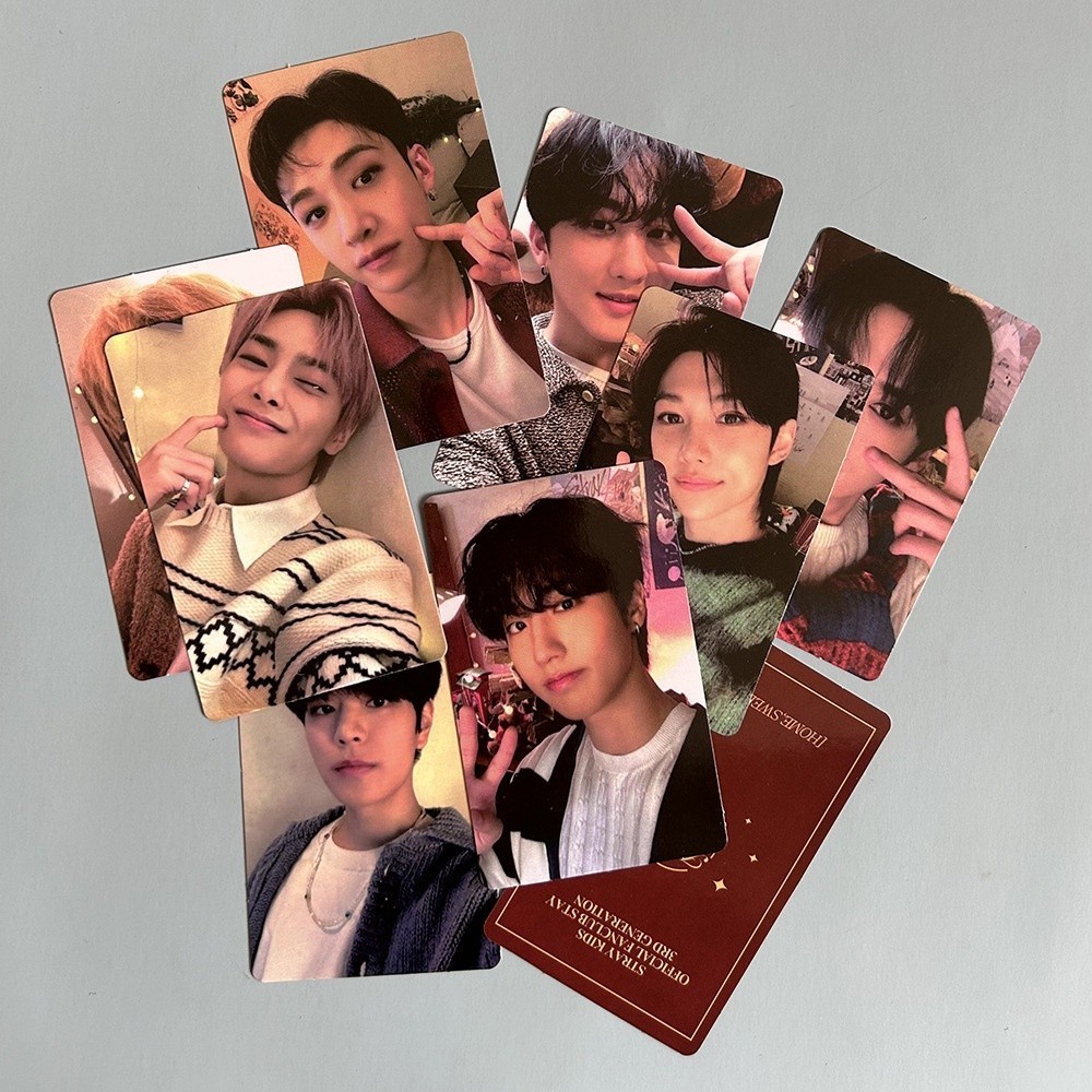 Kpop Stray Kids Skz Stay Fanclub 3rd Photocard GENERATION Postcard for ...