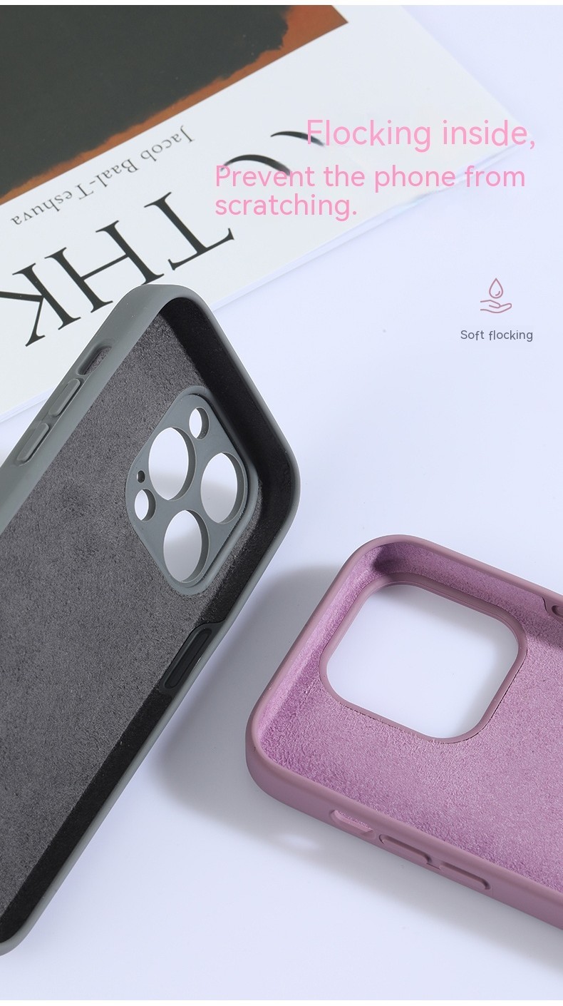 for iPhone 15 and 15 Plus Premium Colored Soft Liquid Silicone Gel ...