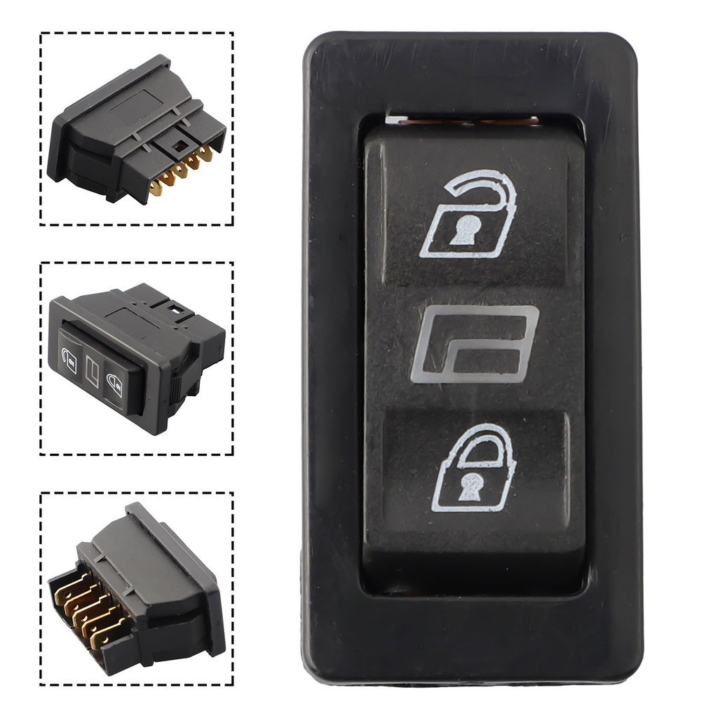 ~Universal Car Door Lock Control Switch 12V 20A 3 in 1 DPDT Power Glass ...