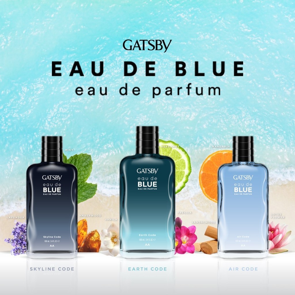 GATSBY Eau De Blue Parfum 100ml | Shopee Malaysia