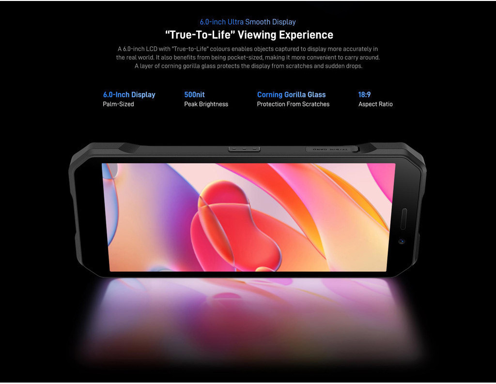 OUKITEL Doogee S61 Rugged Mobile Phone, IP68 Waterproof Smartphone ...