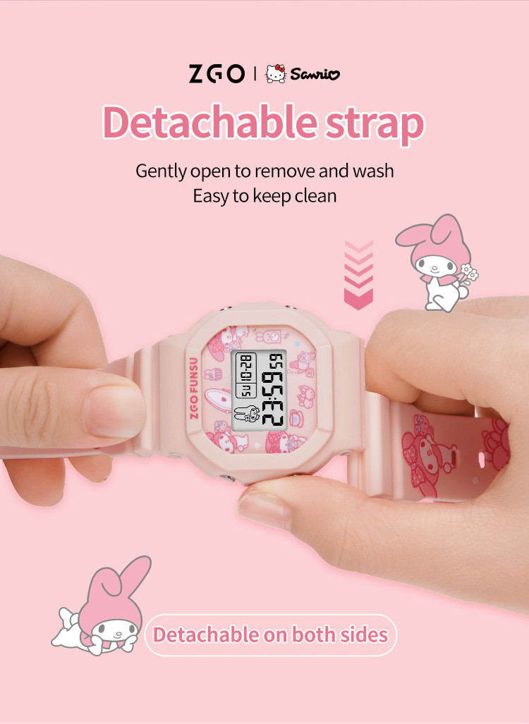 【Hot items】ZGO x Sanrio Mymelody Jam Tangan budak perempuan Kids Boys ...
