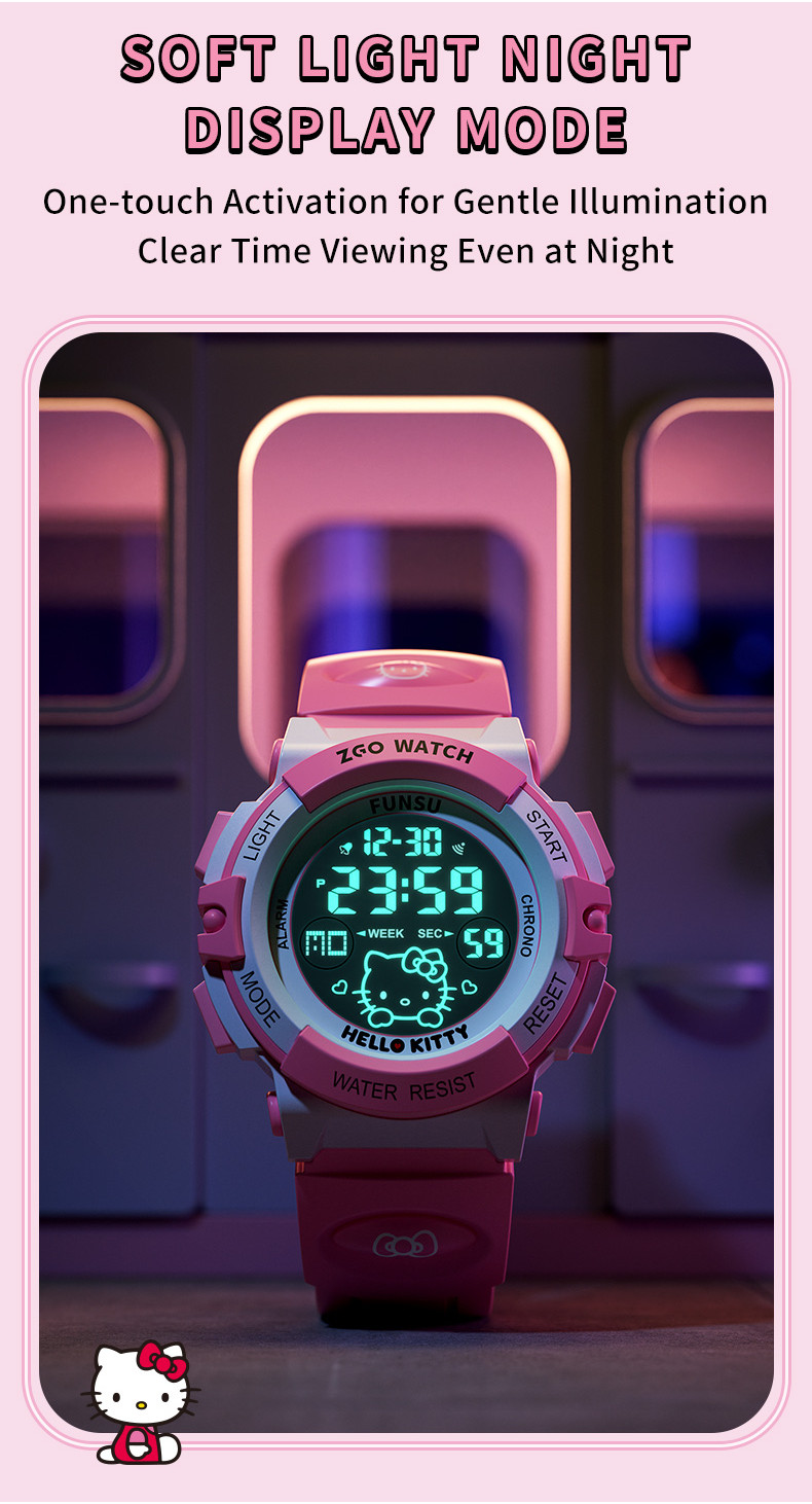 RM15 OFF ZGO x Sanrio HelloKitty Waterproof Electronic Hello Kitty ...