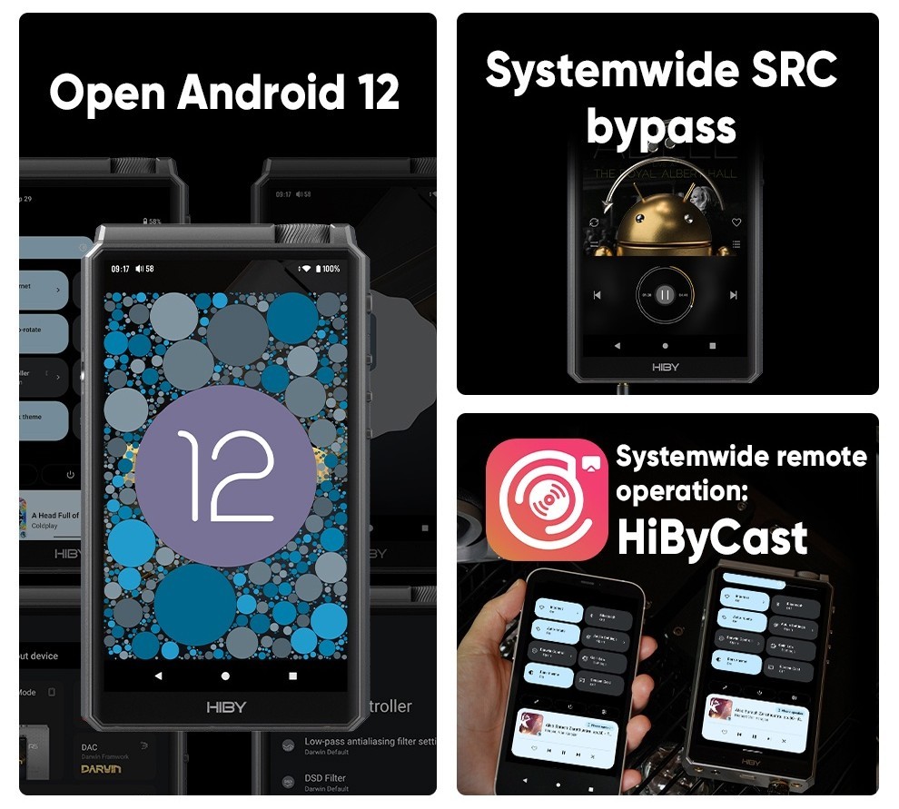 Hiby RS8, Digital Audio Player: R2R Flagship Android Music Player 2022 DAP (RS 8) | Shopee Malaysia