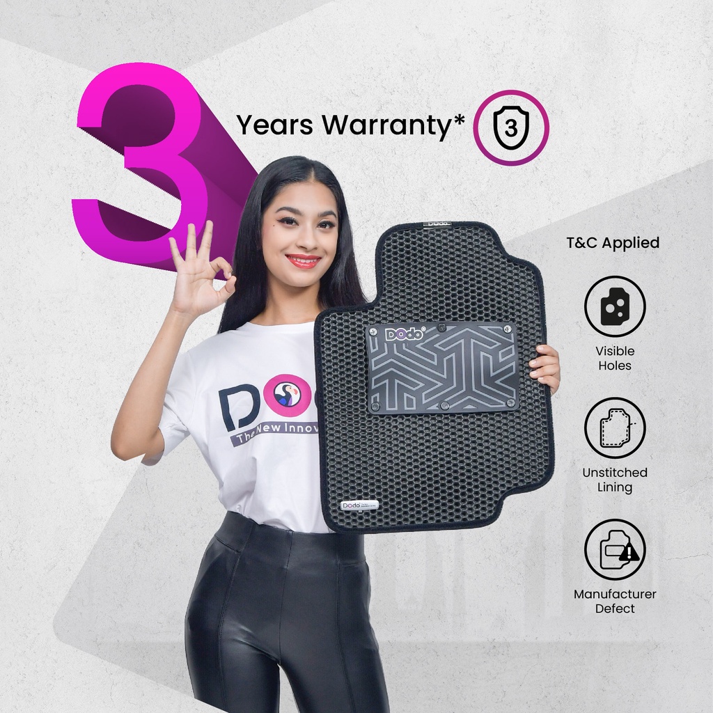Dodo® Car Mat Perodua Bezza Facelift 2020 - present B300 | Shopee Malaysia