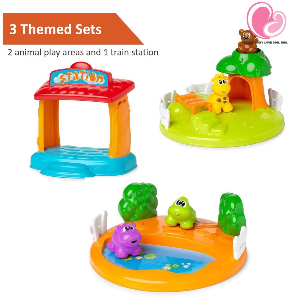 Chicco Adventure Train Playset 1-4 years old | Shopee Malaysia