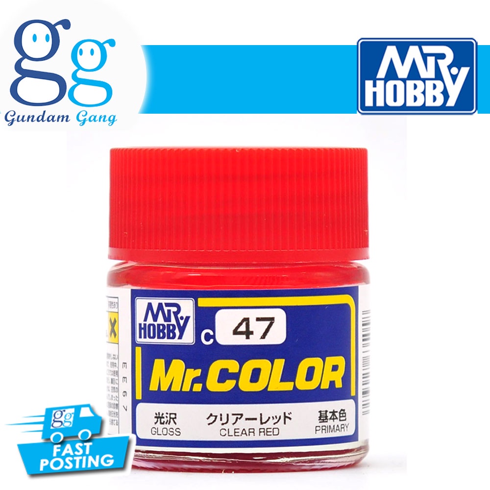 Mr. Color Clear Series Paint C30 C45 C46 C47 C48 C49 C50 C101 C138 C182 ...