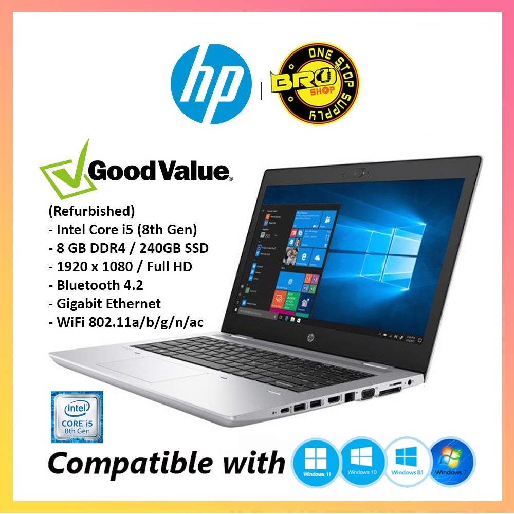(Refurbished) HP ProBook 640 G4 Notebook 14" [ INTEL CORE I5 8TH ...