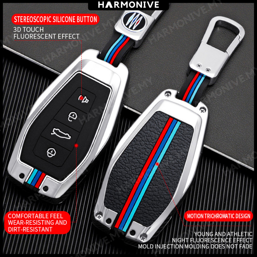 PROTON S70 X90 X50 Key Fob Cover Kunci Remote Car Accessories Leather ...