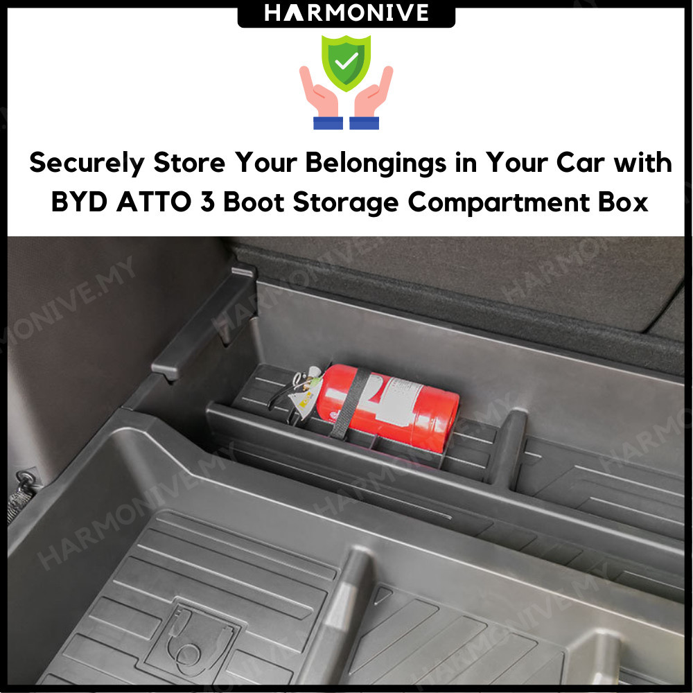 BYD ATTO 3 Boot Storage Compartment Box (Ready Stock) | Shopee Malaysia