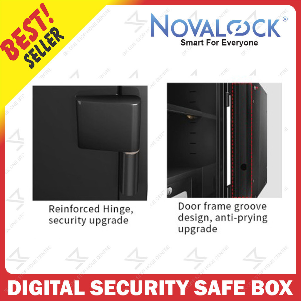 Novalock NFM 52 Professional Document Fire Safe | Shopee Malaysia