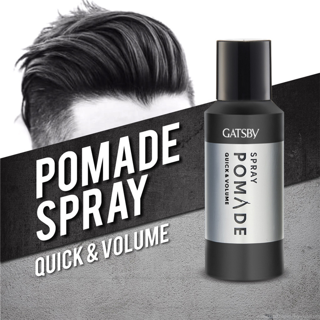 GATSBY Styling Pomade Spray Quick & Volume 150ml | Shopee Malaysia