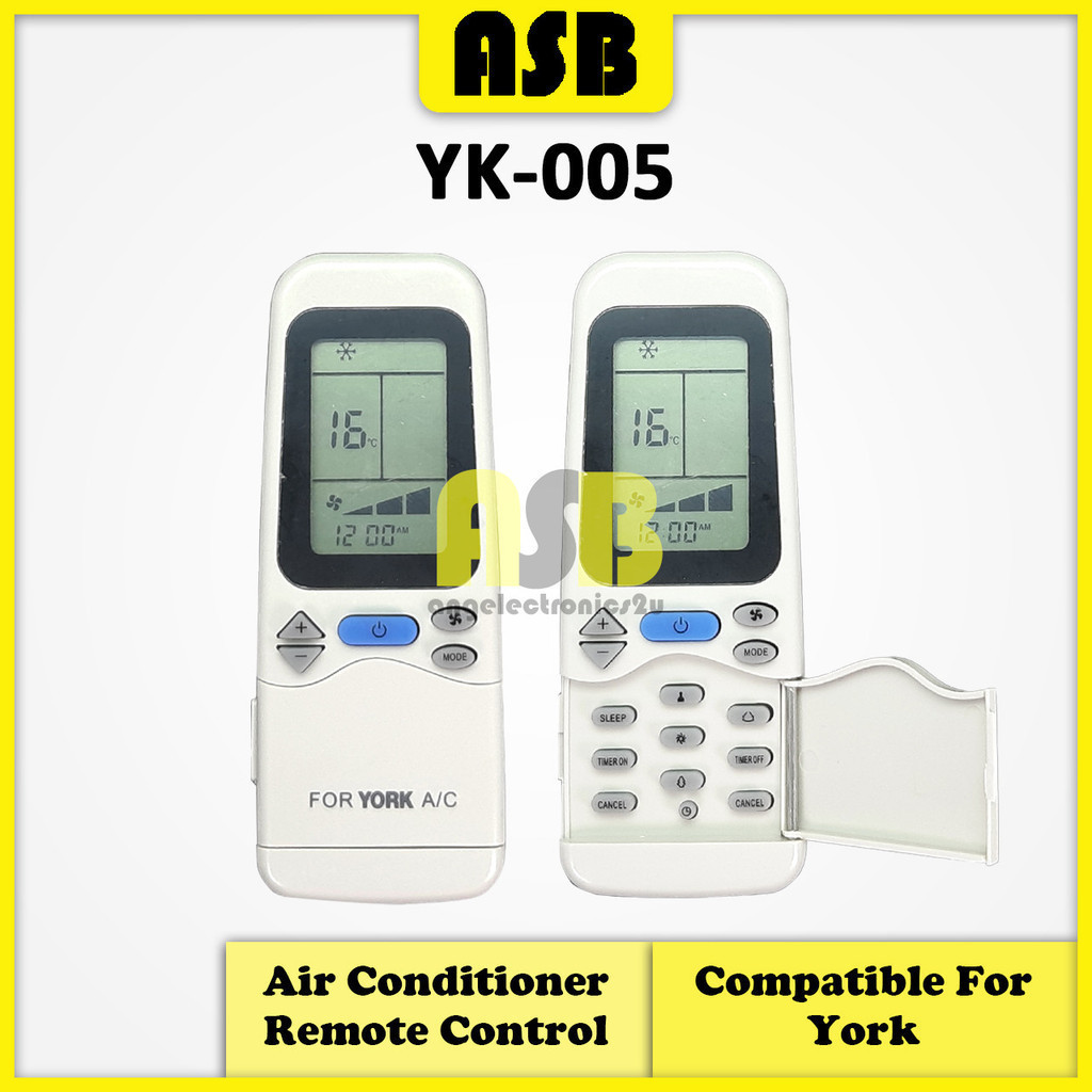 (1pc) ( Compatible : York ) Multi / Universal Air Cond Aircond ...