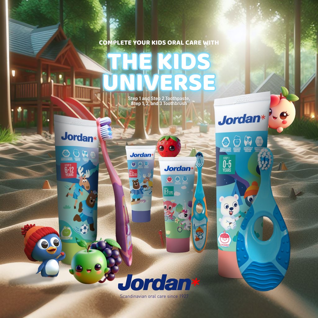 JORDAN Children TOOTHPASTE STEP Range 75g | Shopee Malaysia
