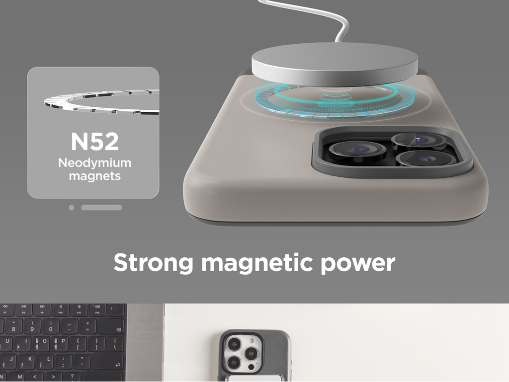 elago iP15 Pro & Pro Max Magnetic Glide case Compatible for iPhone 15 ...