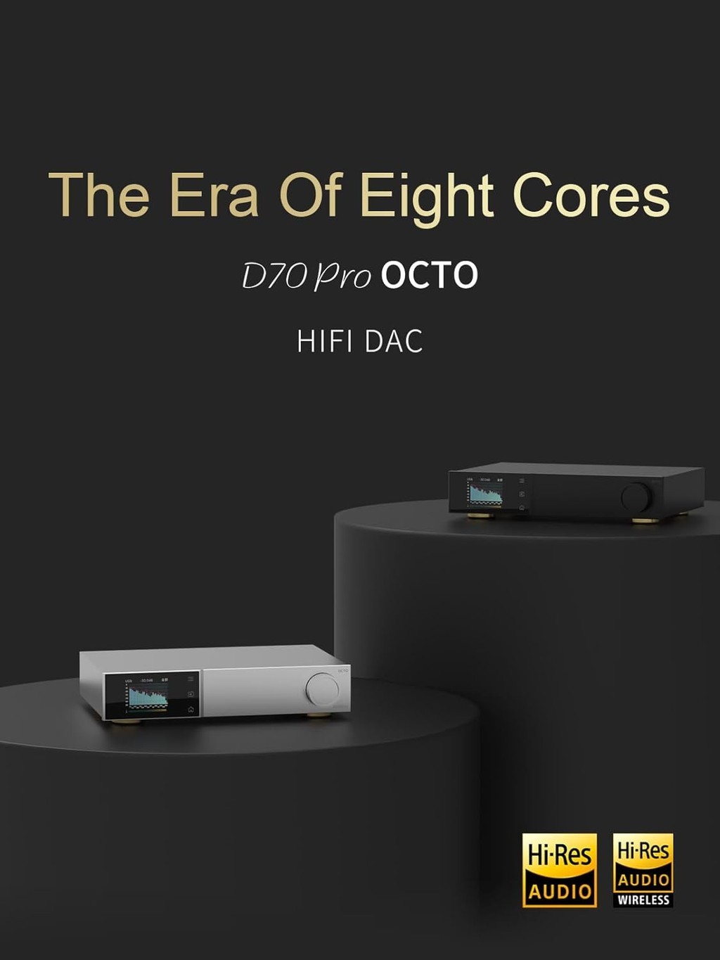Topping D70 Pro, Octo Digital-to-Analog Converter: Bluetooth 5.1 HIFI ...