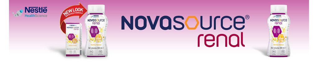 NESTLE Novasource Renal 200ml Vanilla Flavour I Kidney Patients x 4 ...
