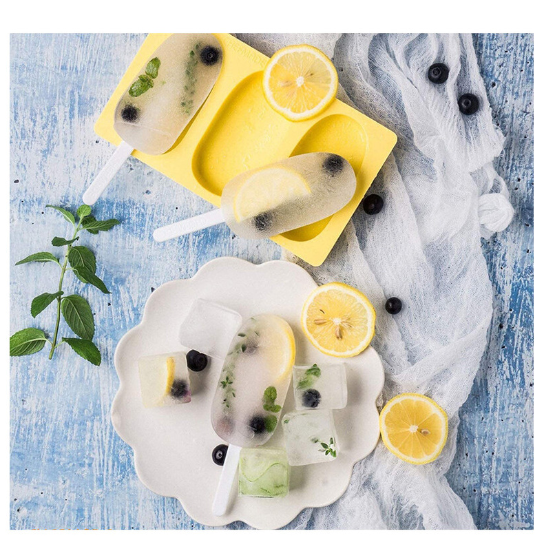 [CHEFMADE.os] Ice Cream Making Tray Mold Silicone Ice Cream Mold ...
