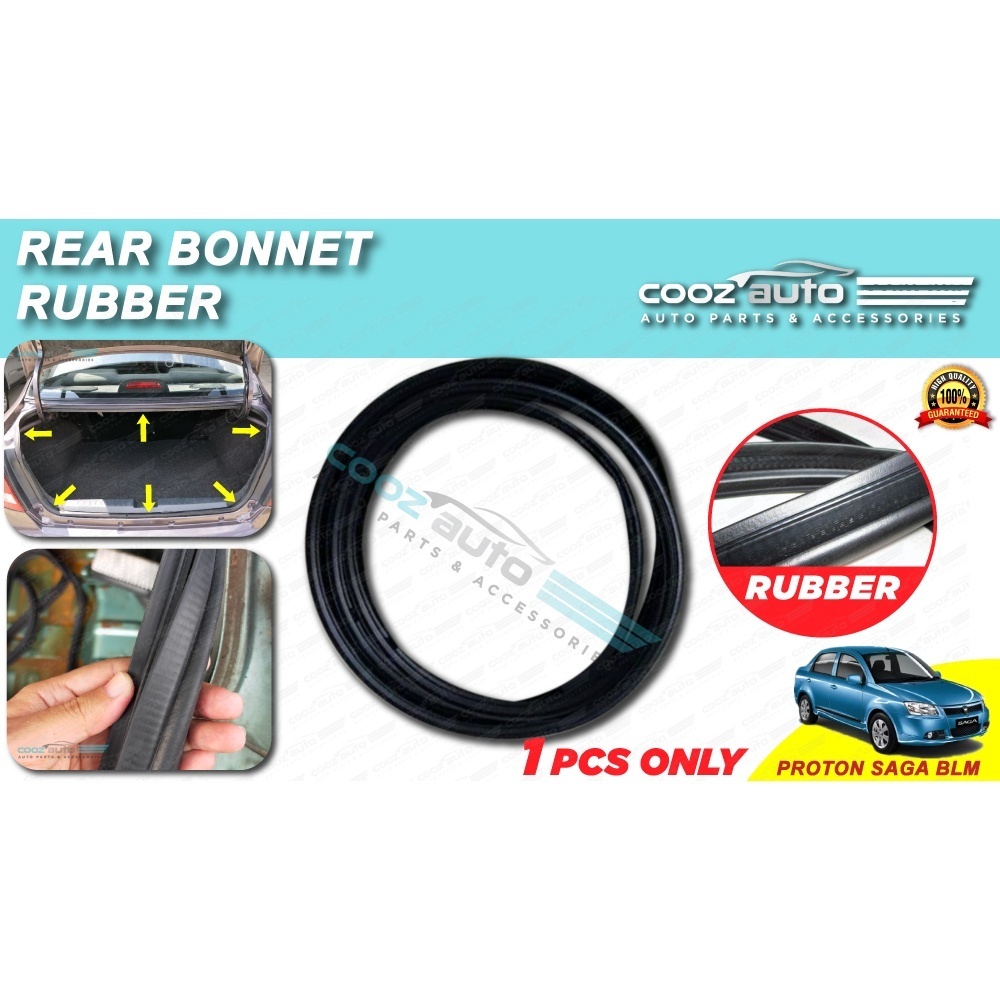 Proton Saga BLM FL FLX Rear Bonnet Rubber Weatherstrip / Trunk Lid Boot ...