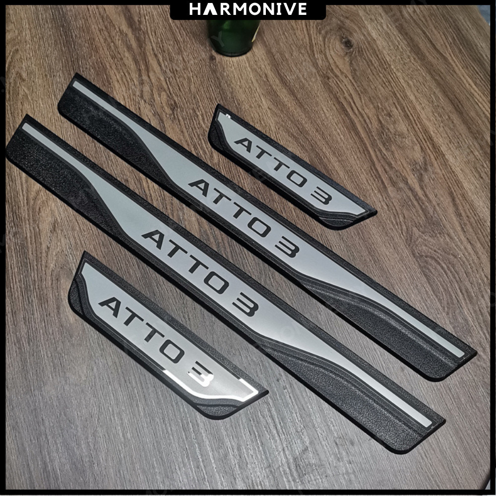BYD ATTO 3 Stainless Steel Door Step Protectors (4 PCS/SET) | Shopee ...