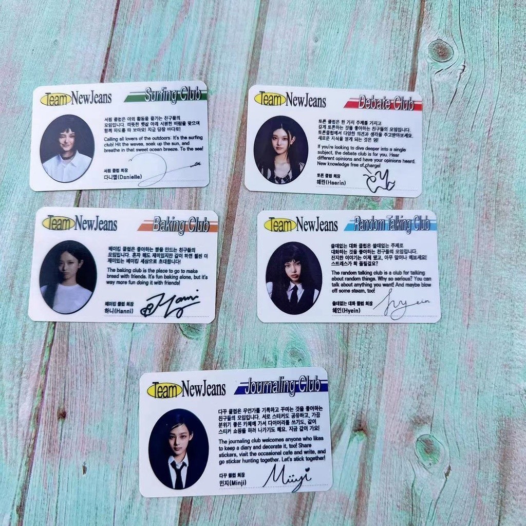 Kpop 1st EP Bluebook Ver. ID Card Photocard | Shopee Malaysia