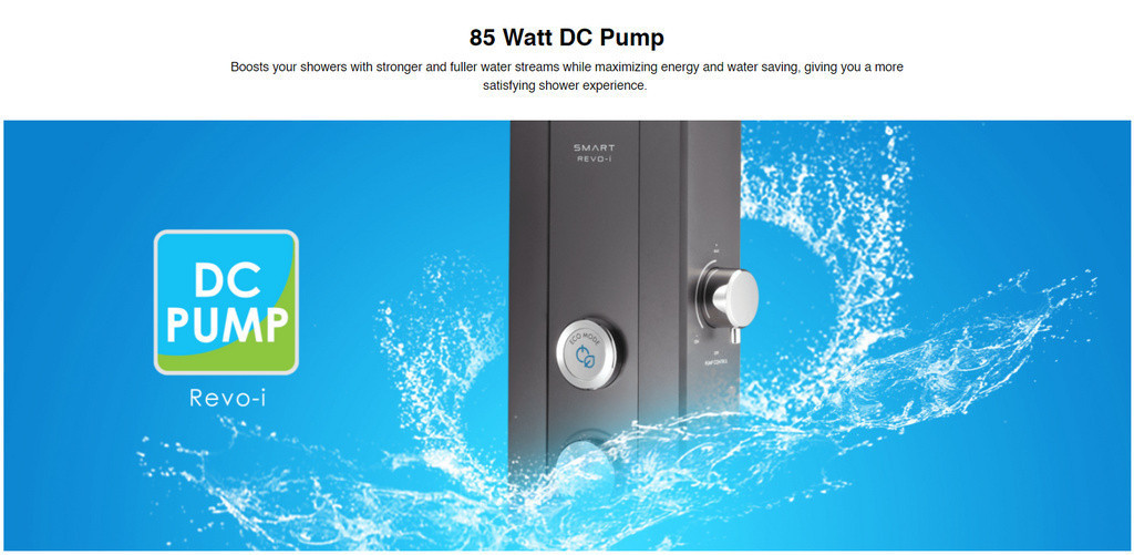 [RM119 Install] Alpha SMART REVO Rainshower Instant Water Heater DC ...