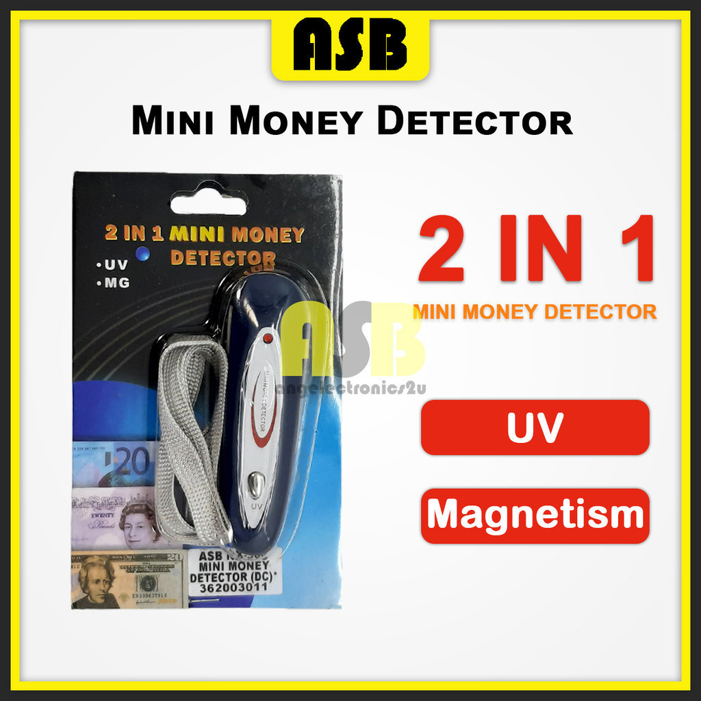 (1pc) ASB Mini Money Detector ( NX-300 ) ( DC ) ( 362003011 ) | Shopee ...