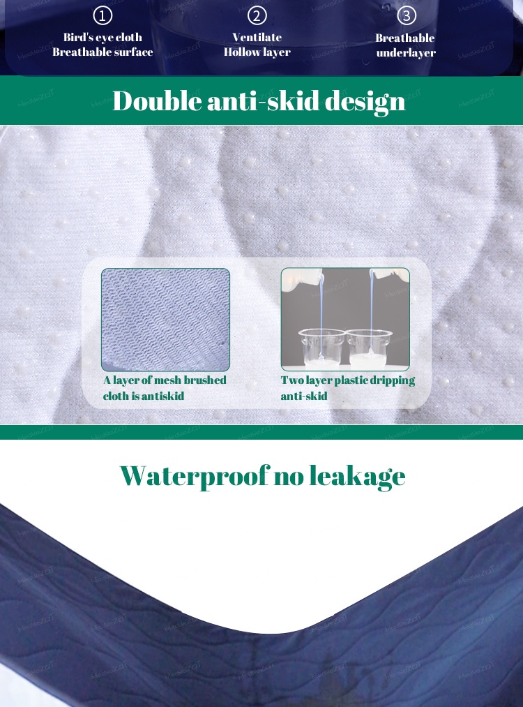 Waterproof Bed Sheet Mattress Protector Lapik Tilam Kalis Kencing ...