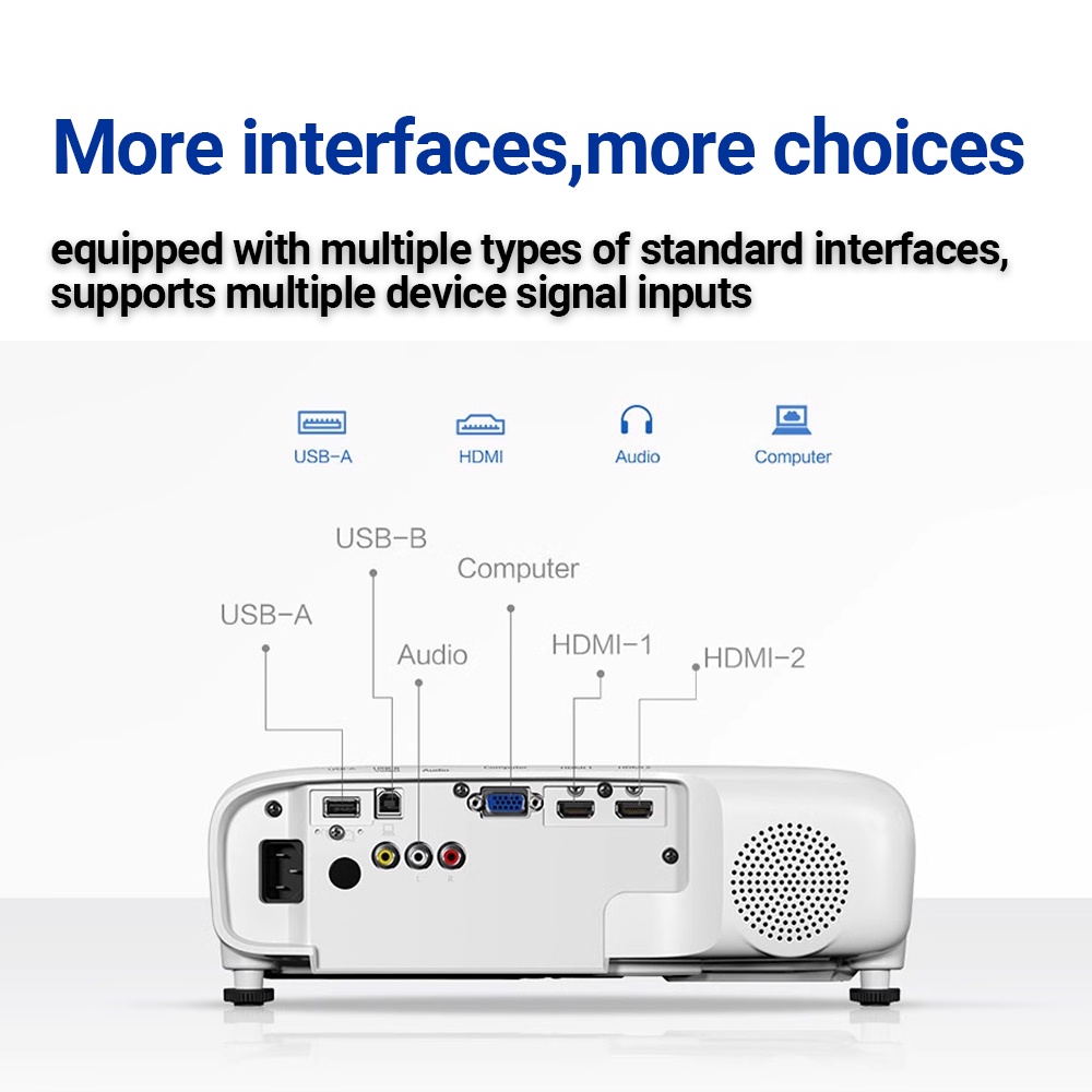 Epson EB-FH52 Full HD 3LCD WUXGA FHD 4000 Lumens Business Data HDMI Projector | Shopee Malaysia