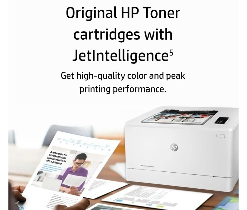 Printer HP Colour Laserjet M155a M155nw / Print Wireless / Print Only ...